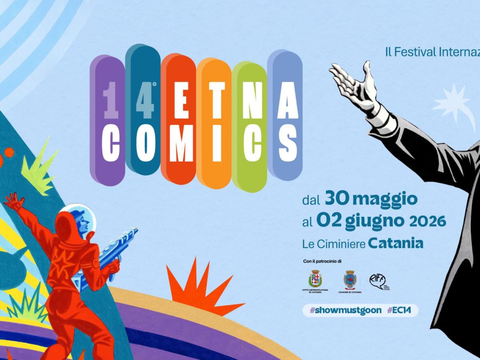 Etna Comics 2026: ospiti internazionali e Nona Arte